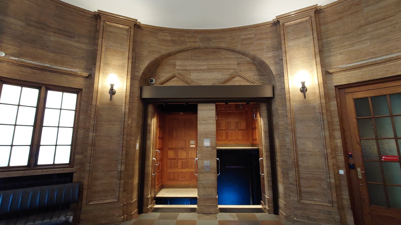 1920 TITAN Paternoster Elevator @ Axelborg, Copenhagen, Denmark! - YouTube
