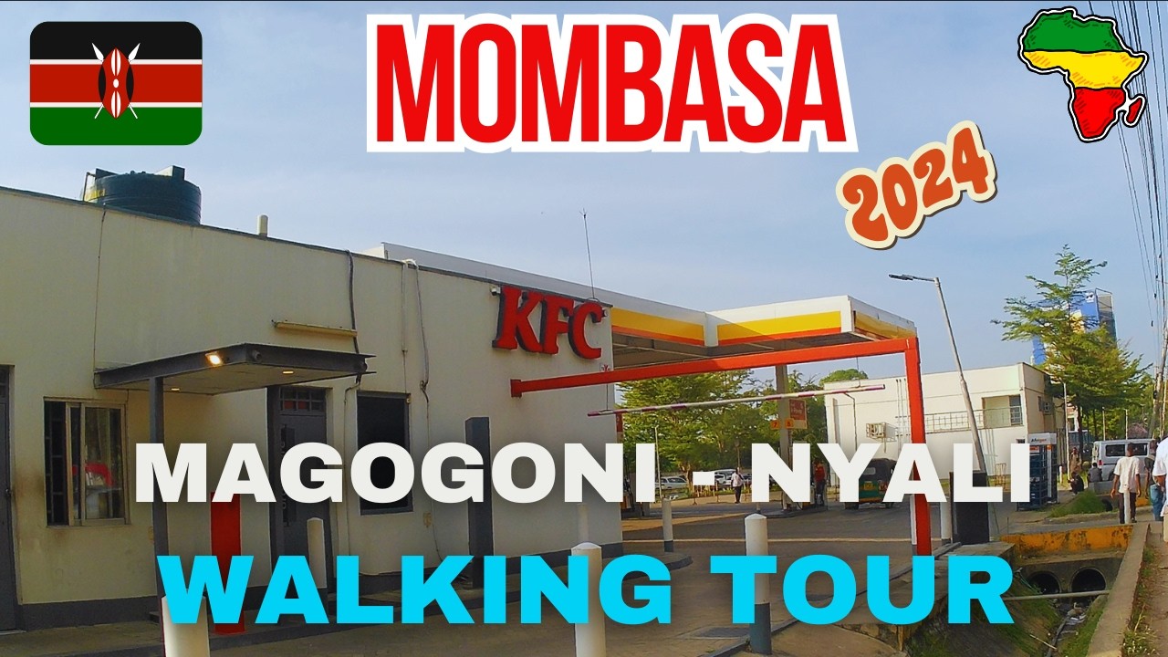 Mombasa Day in the Life 🌅🚶‍♂️ | Walking Tour in Magogoni, Nyali - YouTube