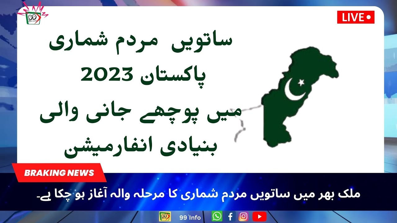 Pakistan Population Census Family Detail 2023 - YouTube