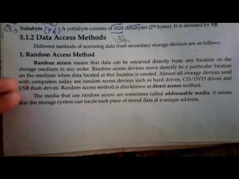 Data Access Methods , Random Access Method , Sequential Access method ...
