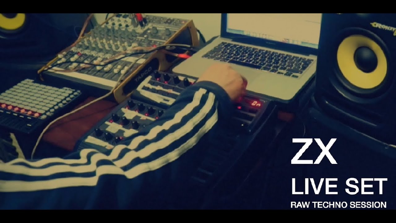 ZXZXZX - MINI LIVE SET / RAW TECHNO + INDUSTRIAL SESSION - ( Ableton ...