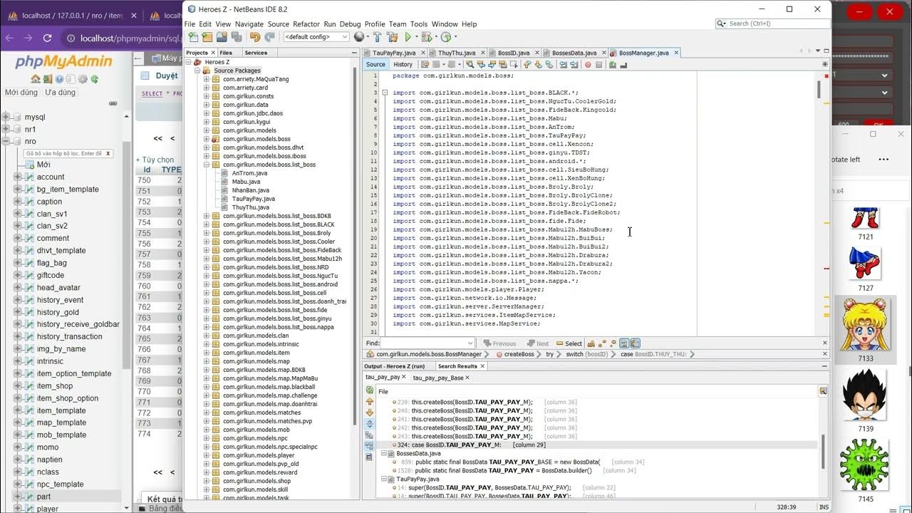 Hướng dẫn tạo boss mới cho Src Nro lậu - YouTube