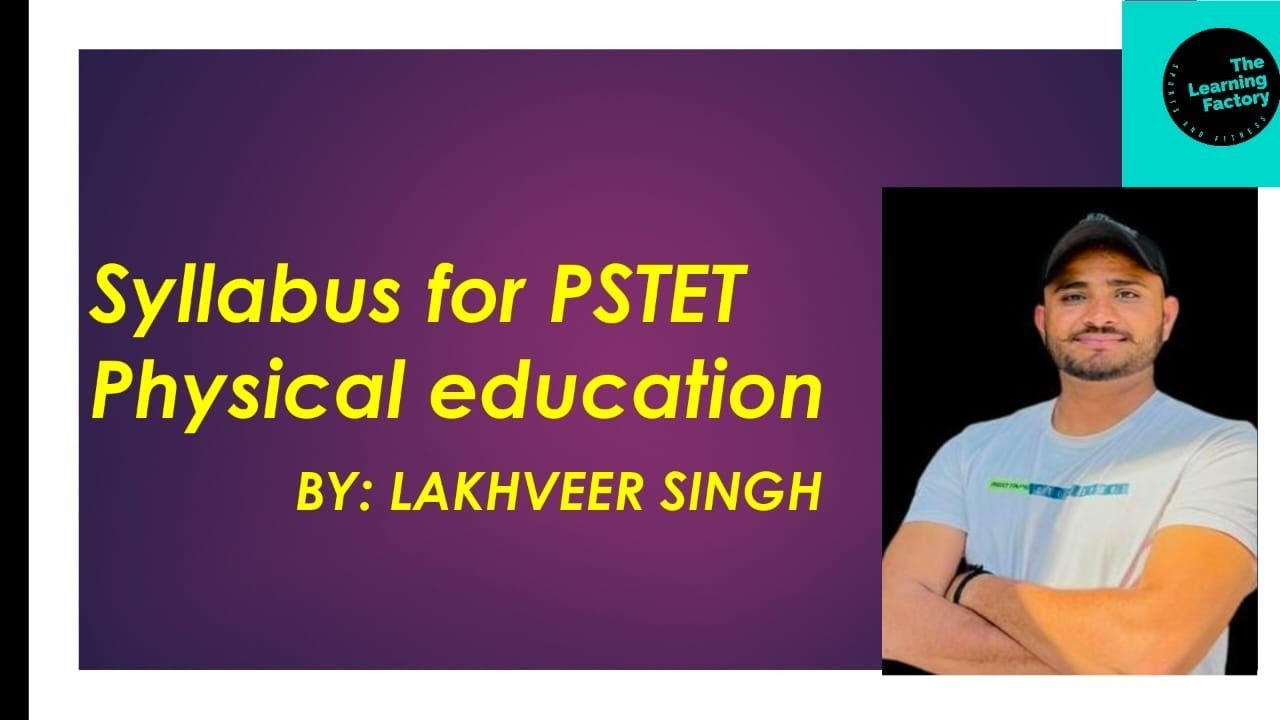 PSTET Syllabus Discussion @pstet2024 - YouTube