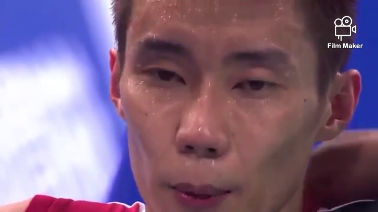 Lee chong wei anjured lin din is win - YouTube
