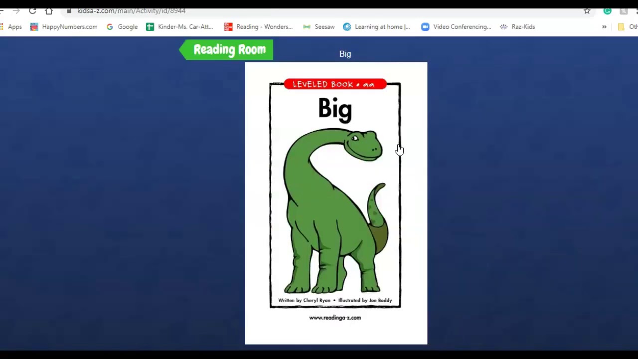 Raz-kids.com login info - YouTube