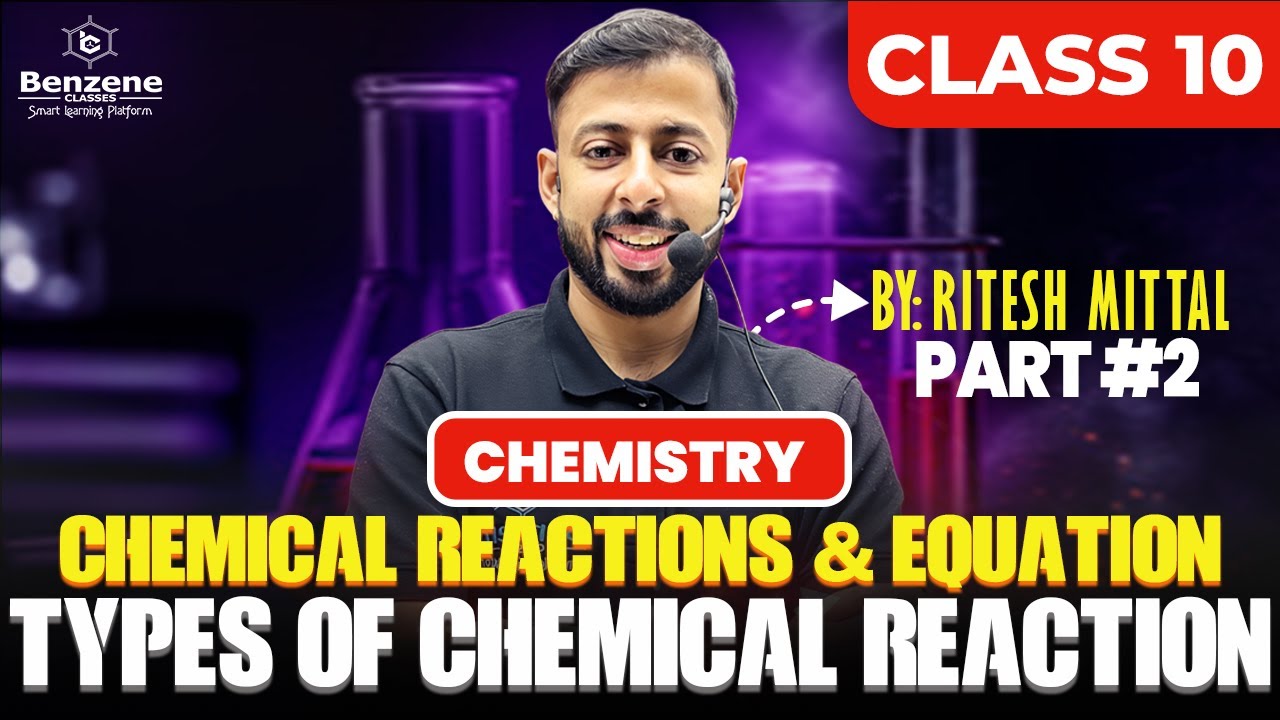 Types Of Chemical Reactions |Class10 Science| Chemical Reactions ...