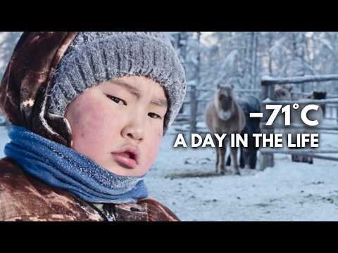 A Day in the Life of a 9-Year-Old Boy Living in −71°C (−95°F) Yakutia, Siberia