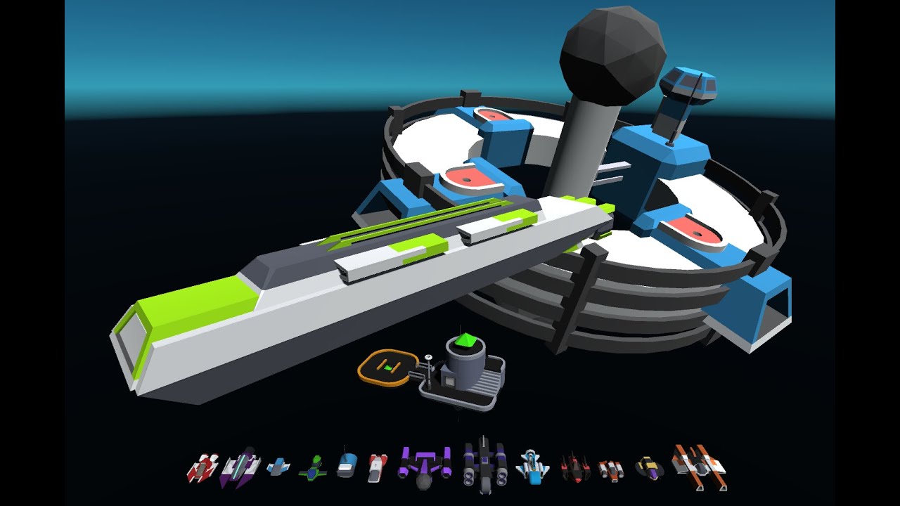 Asset Forge Build Space Outpost - YouTube