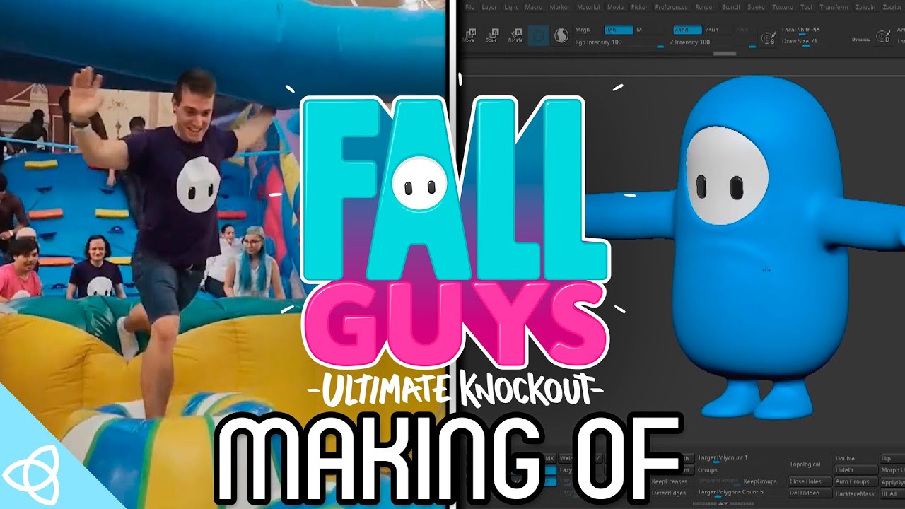 Behind the Scenes - Fall Guys: Ultimate Knockout [Making of] - YouTube