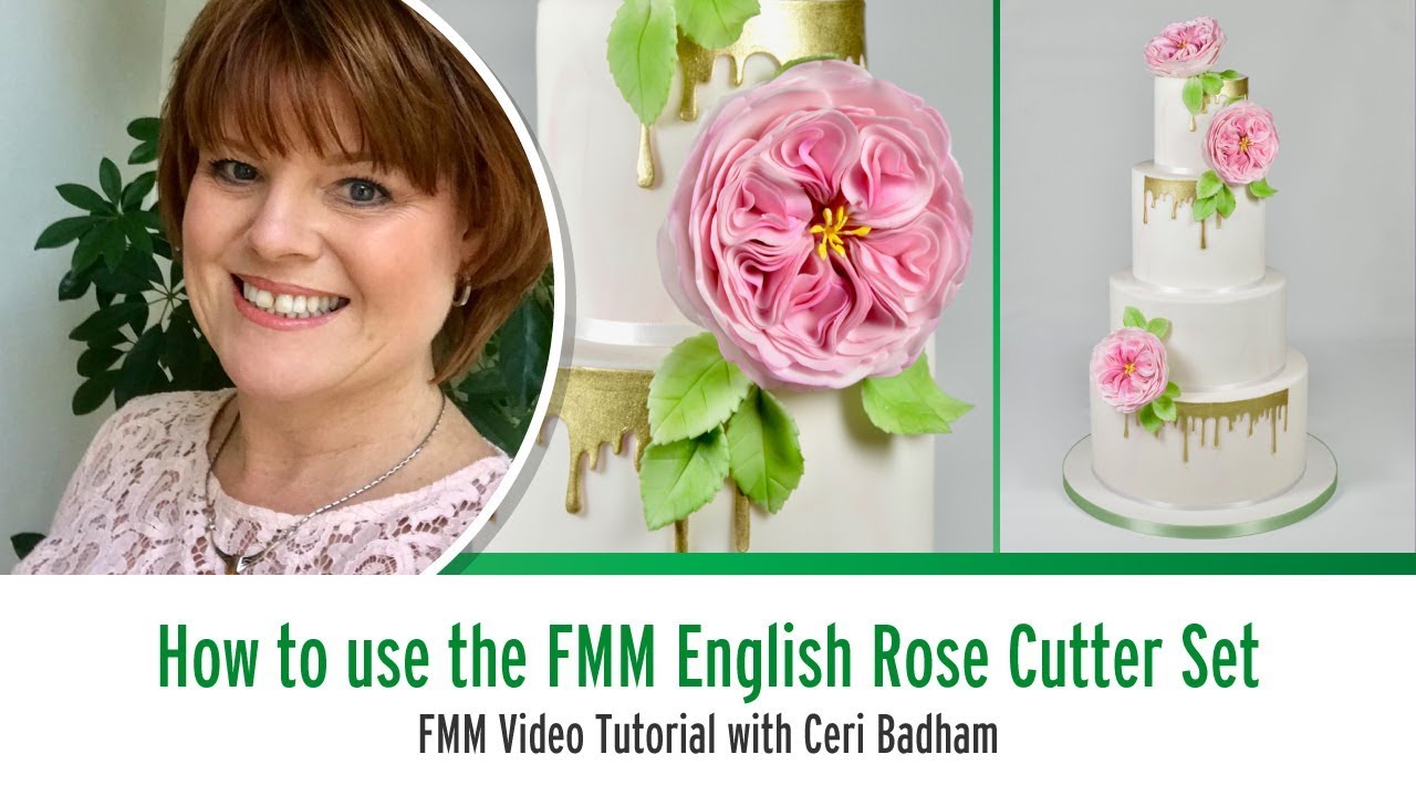 How to use ‘A Very English Rose Cutter’ inspired by David Austin Roses ...