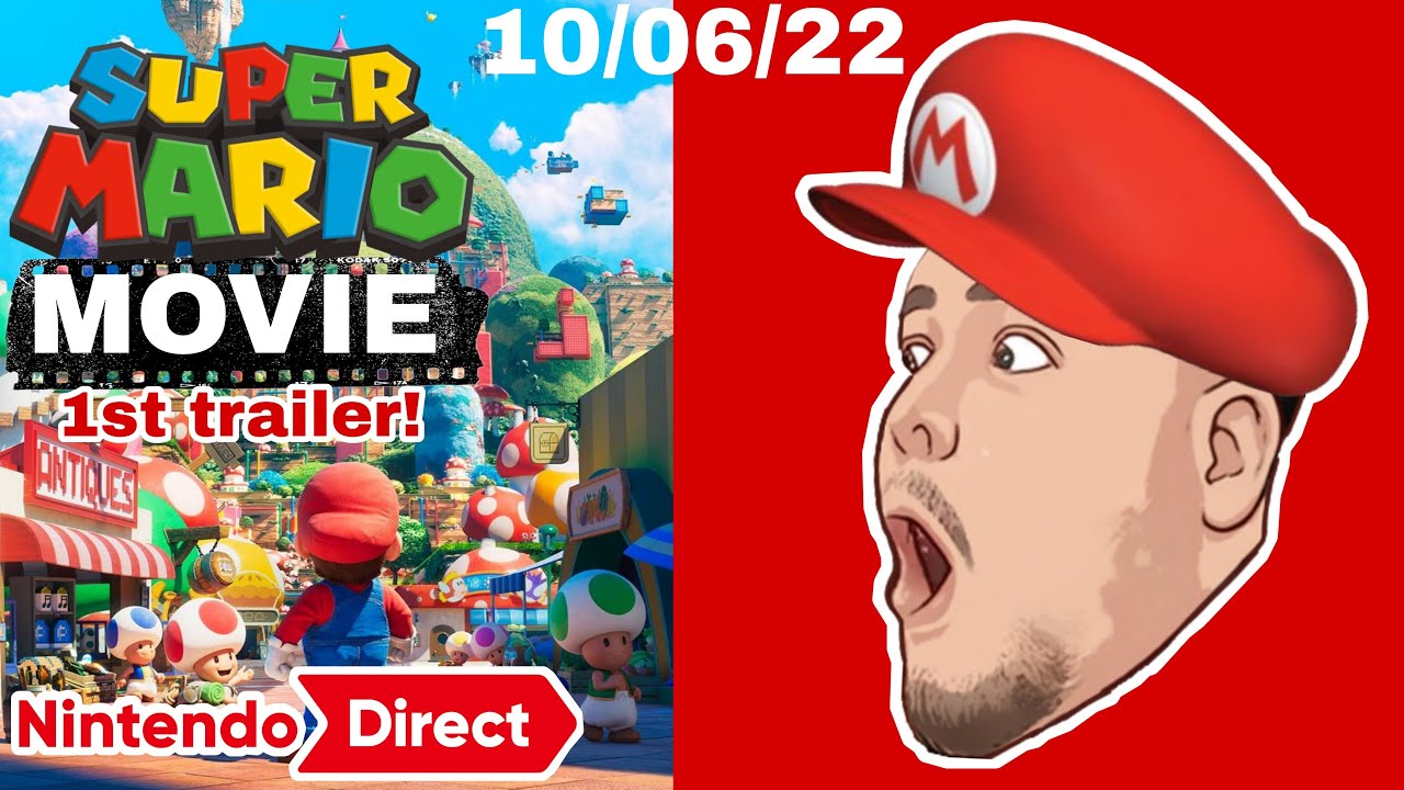 LET'S A GO! Super Mario Movie Trailer! | Fisrt Look! | Nintendo Direct ...