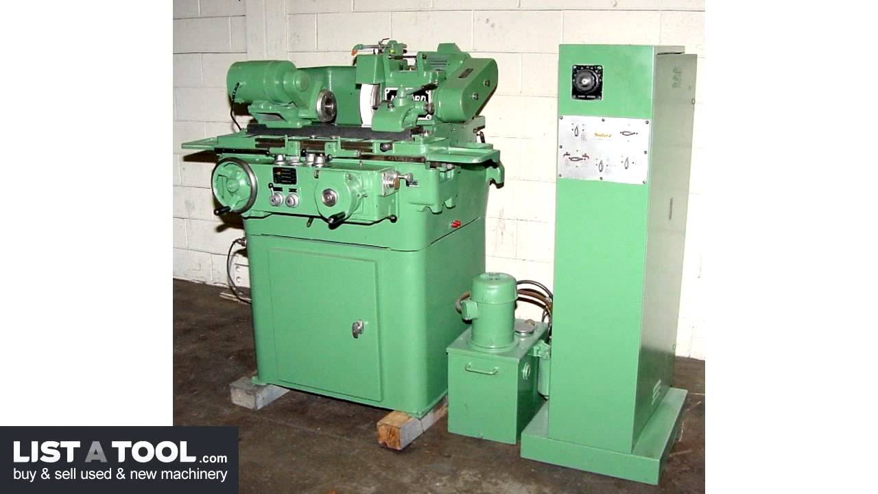Myford MG-12HA Plain Cylindrical Grinder - YouTube