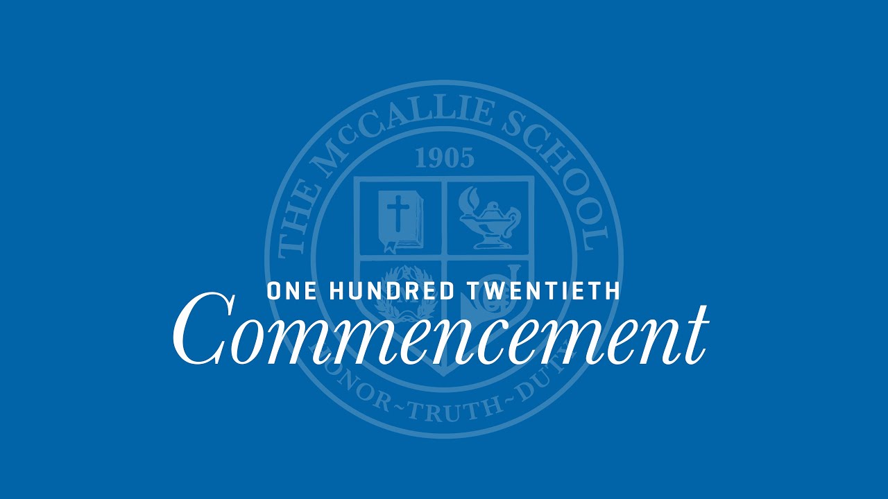 2025 McCallie Commencement - YouTube