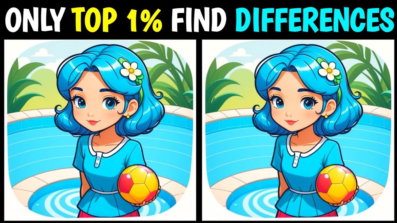 Spot The 3 Differences | Very Hard Challenge | Find The difference ...