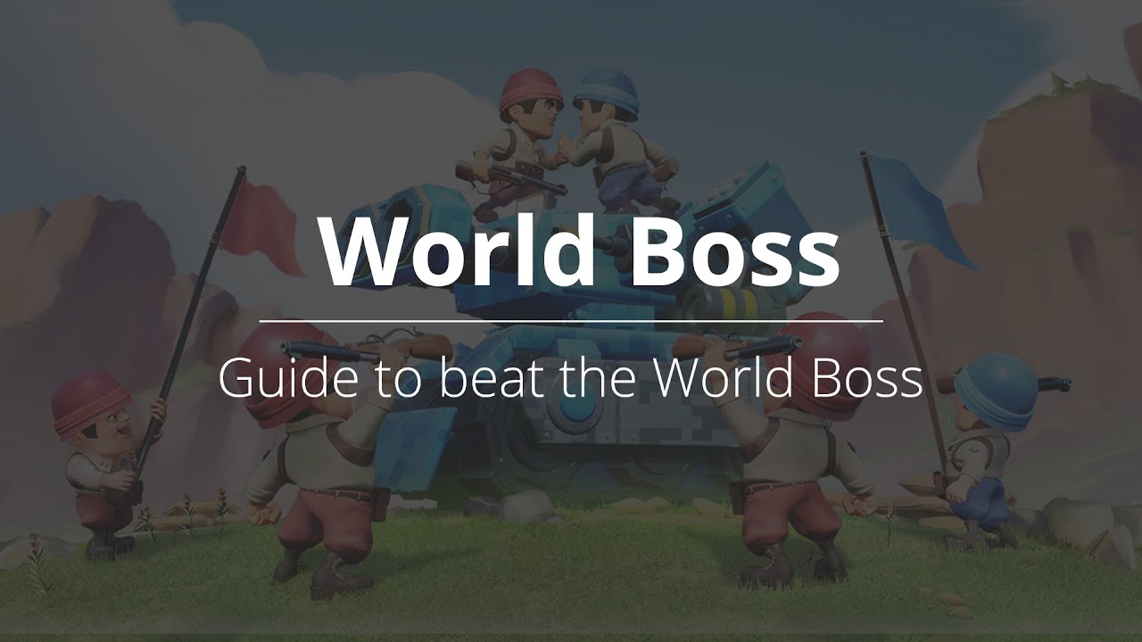 Top War - World Boss Guide - How to beat the World Boss? - YouTube