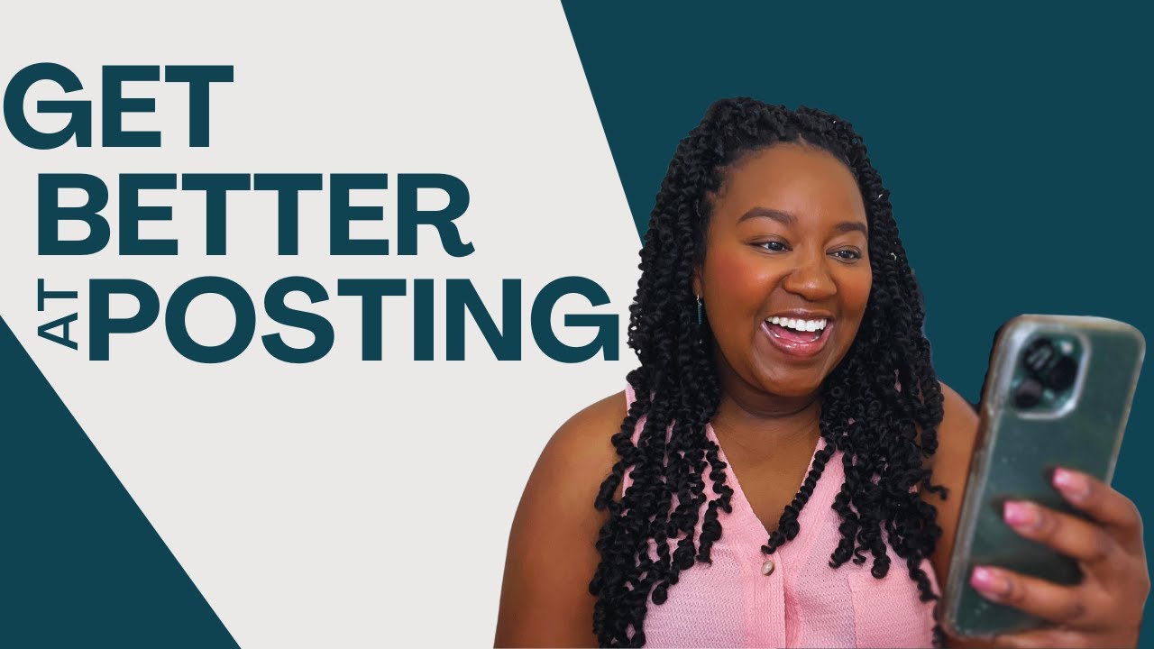 How to Get Better at Posting on Social Media - YouTube