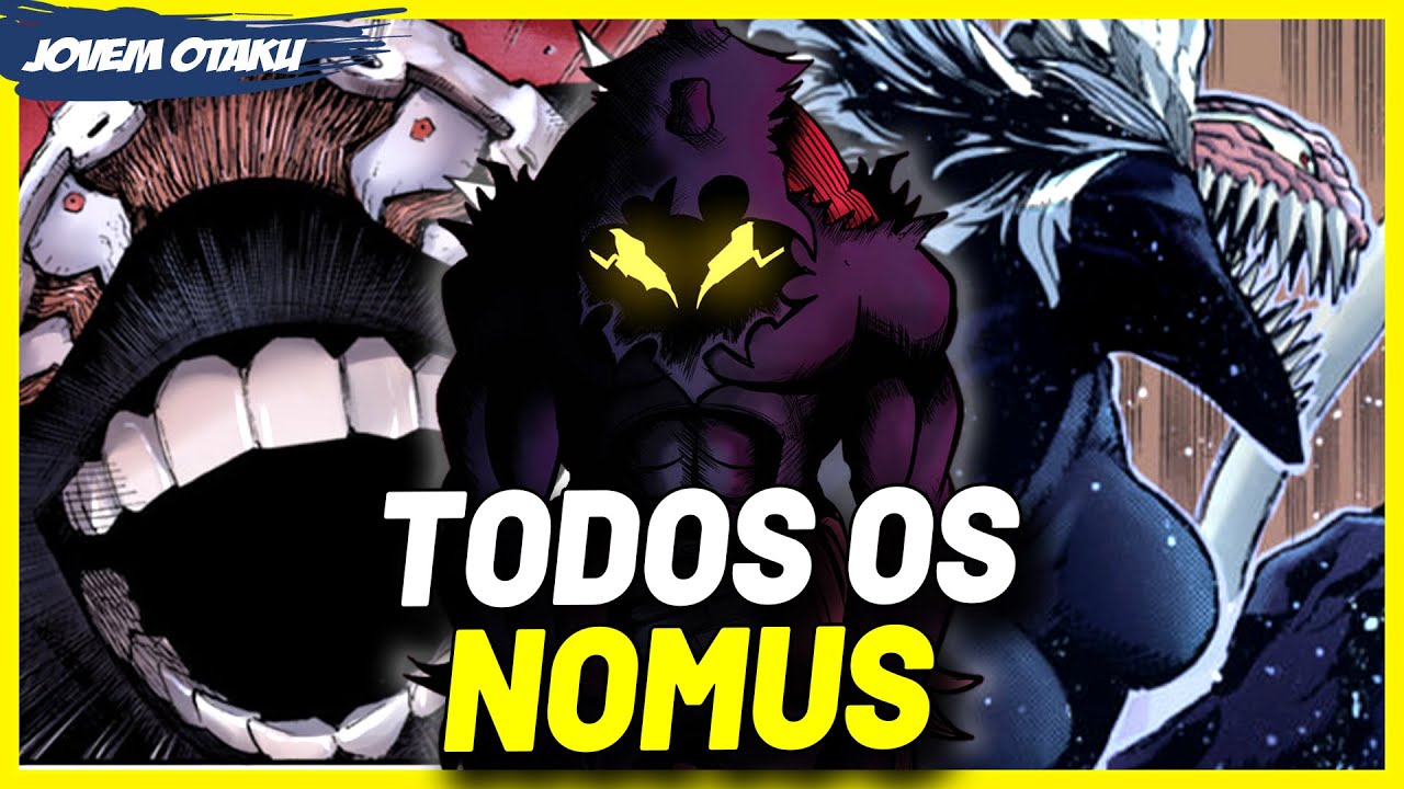 EXPLICANDO TODOS OS NOMUS DE BOKU NO HERO | MY HERO ACADEMIA - YouTube