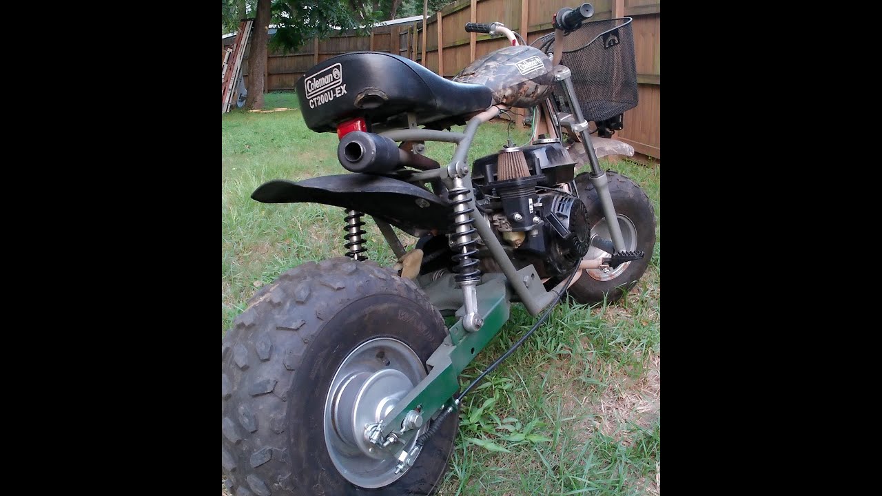 Coleman CT200u ex Swing Arm Test Ride Two - YouTube