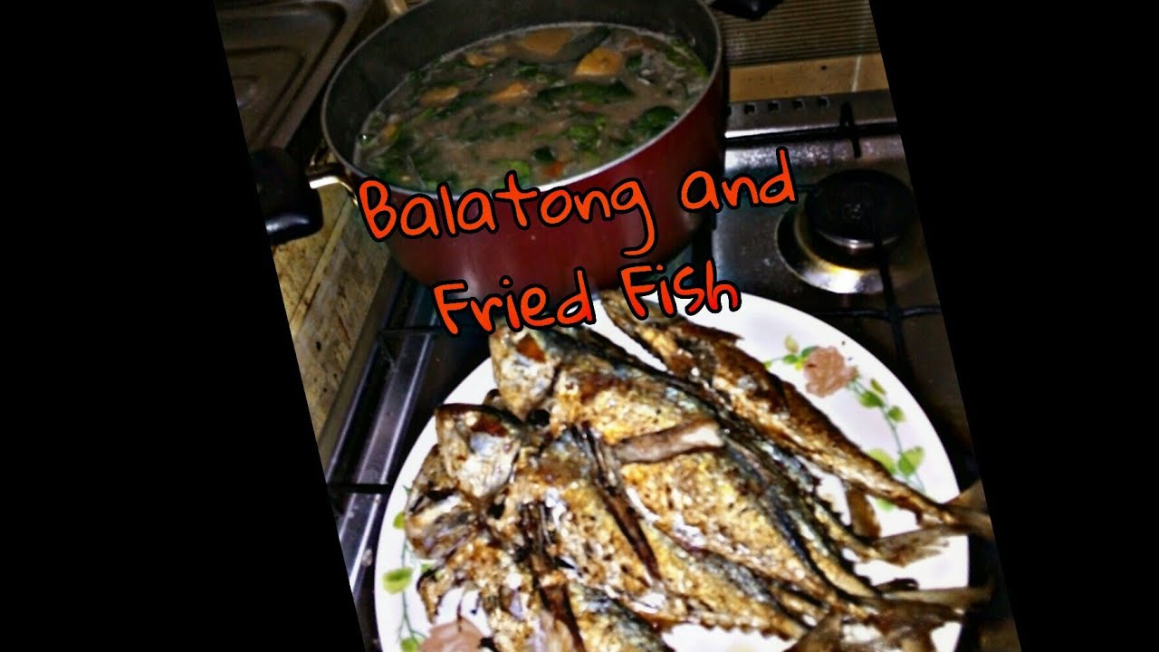 Balatong and Fried Fish - YouTube
