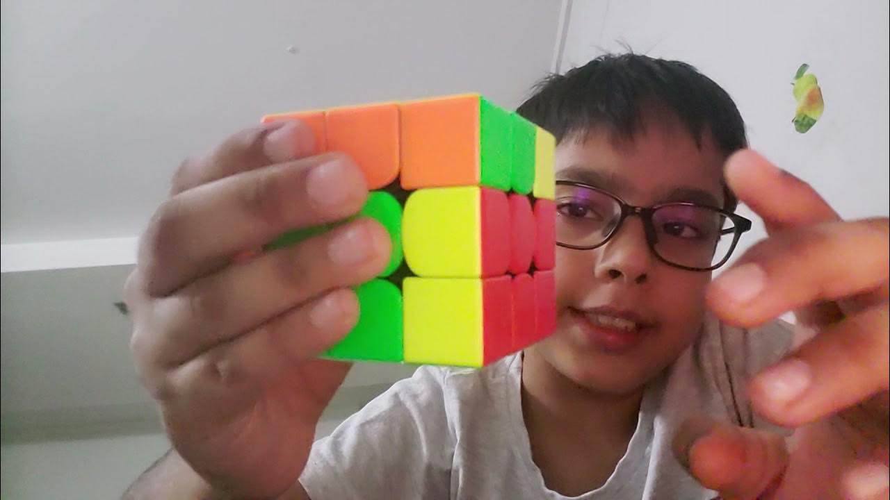Left hand and right hand algorithms for 3 by 3 rubix cube - YouTube