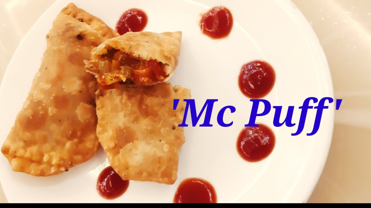 Pizza McPuff - Mcdonalds Style Pizza Puff Recipe at Home || Yum Yum ...