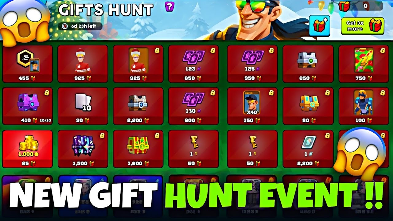 New Gift Hunt Event Full Details - Frag Pro Shooter 🔥🤯 - YouTube