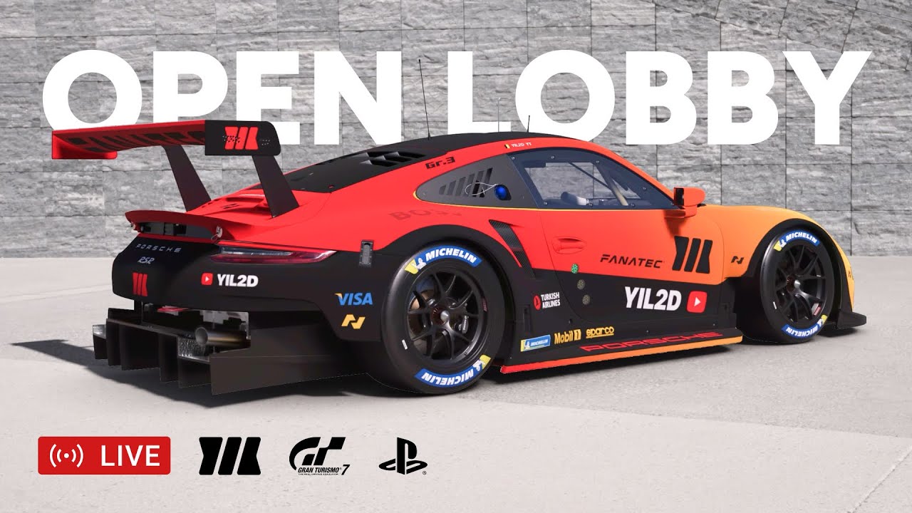 🔴 LIVE | GT7 - OPEN LOBBY - Practicing VIBE race - YouTube