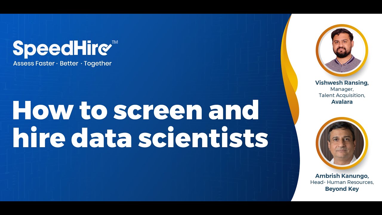 Virtual Boardroom- How to screen and hire data scientists - YouTube