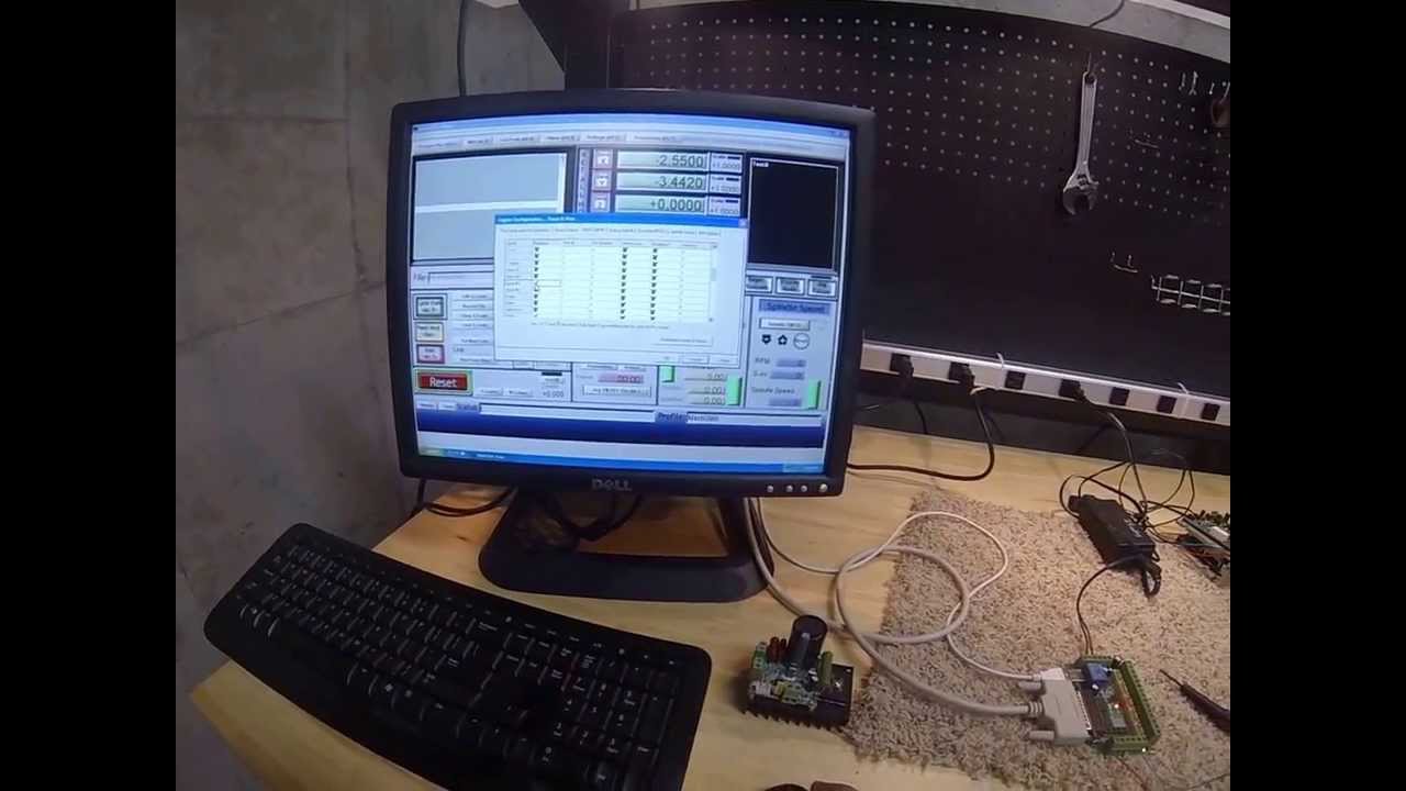 Setting up an input in Mach 3 - YouTube