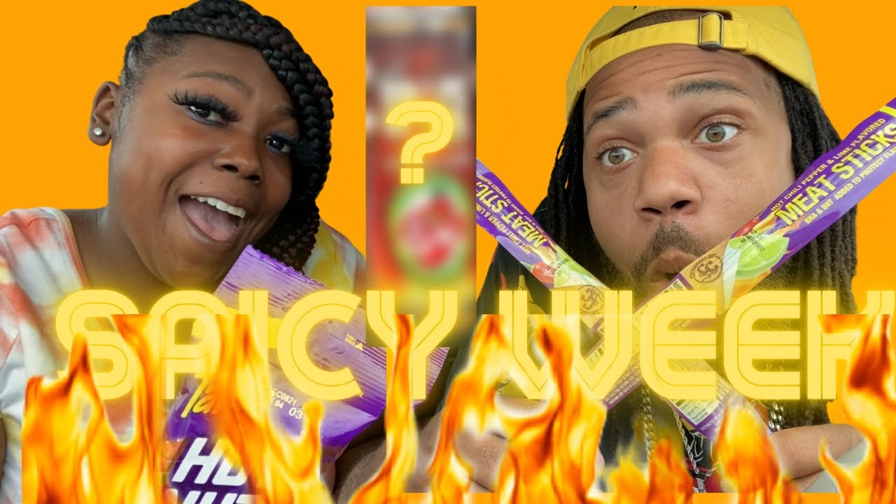 Spicy Week Day 2 Takis Beef sticks Takis hot nuts and a mystery spicy ...