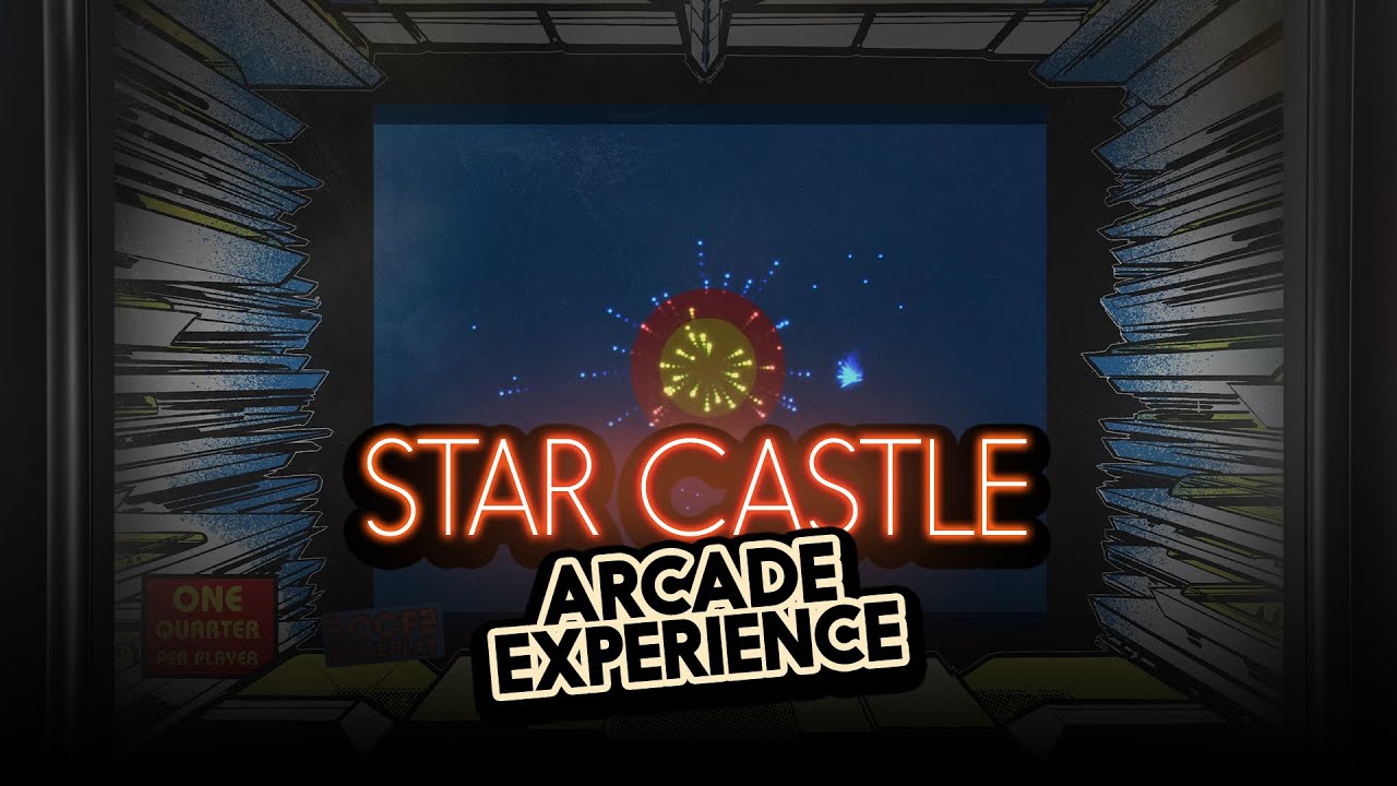 Star Castle | 1980 | Arcade Experience | Cabinet Simulation - YouTube