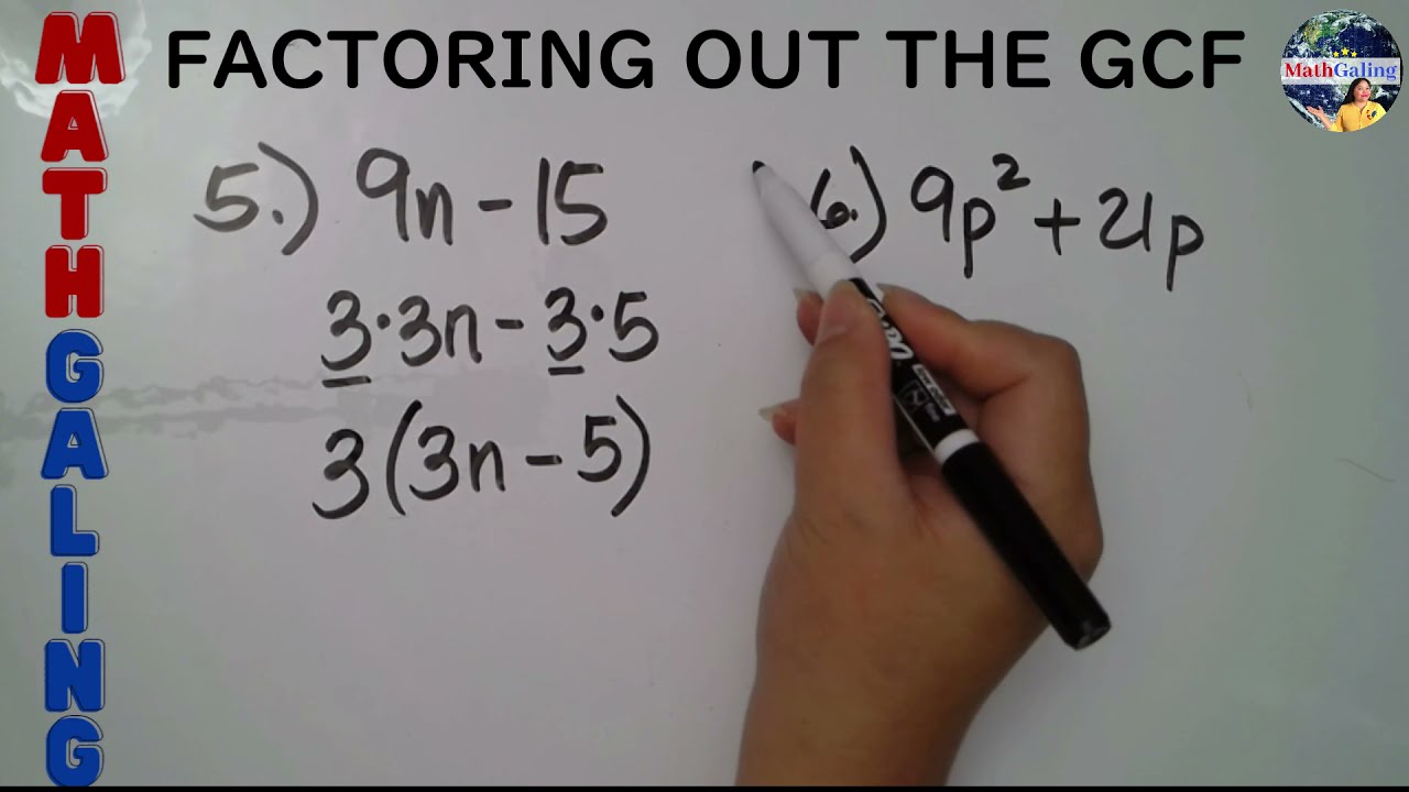 TAGALOG MATH Factoring out the Greatest Common Factor | MathGaling ...