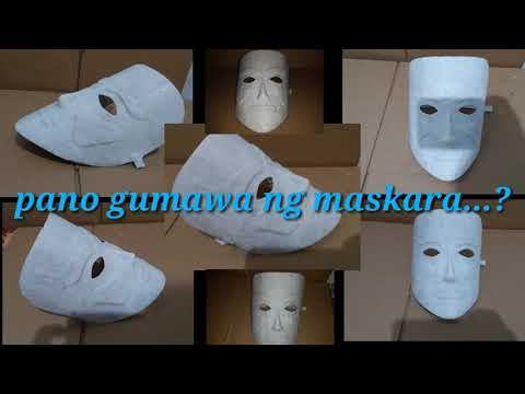 pano gumawa ng maskara/mascara - YouTube