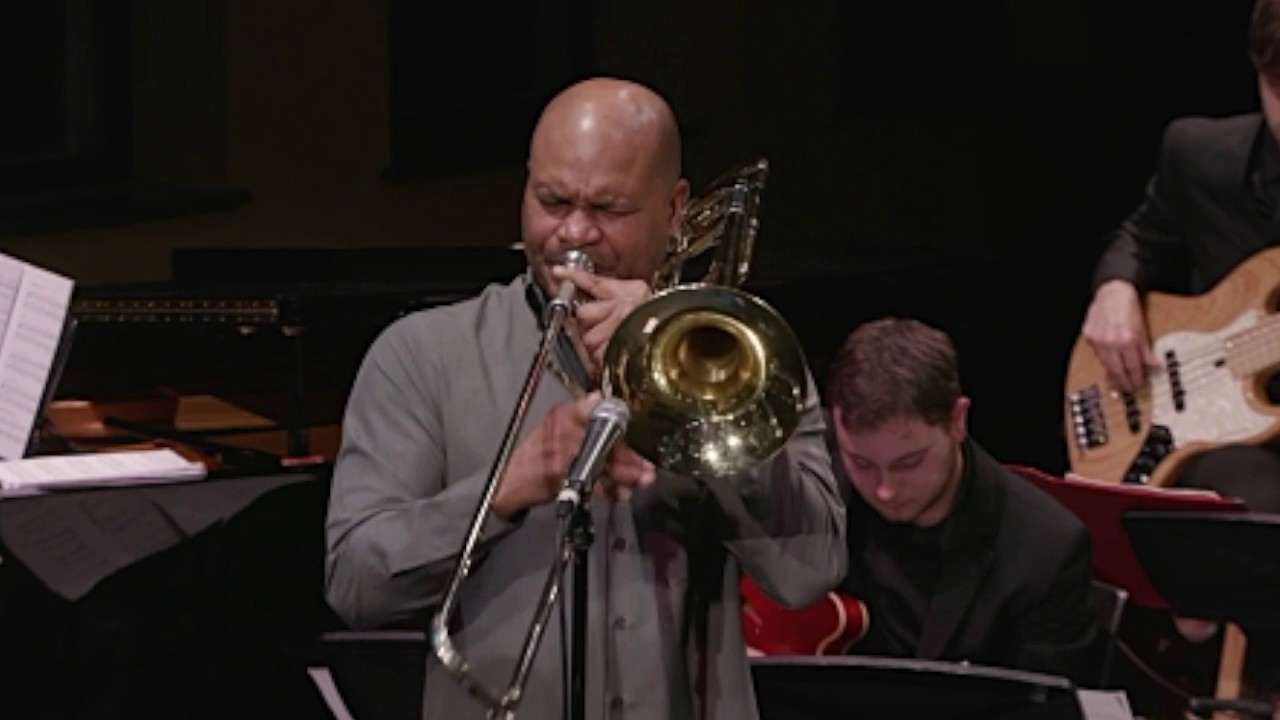 Robin Eubanks w/ UArts Z Band - solo on "Full Circle" - YouTube