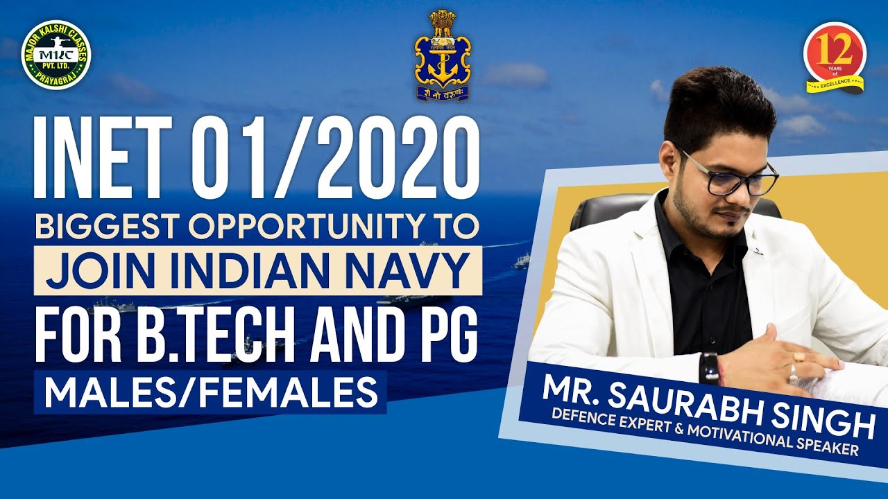 INET 01/2020 Notification, Date, Age, Education and all Eligibility ...