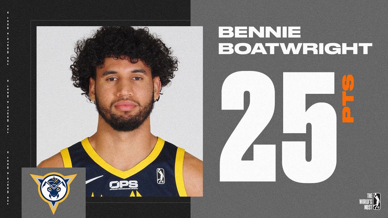 Bennie Boatwright with 25 Points vs. Sioux Falls Skyforce - YouTube