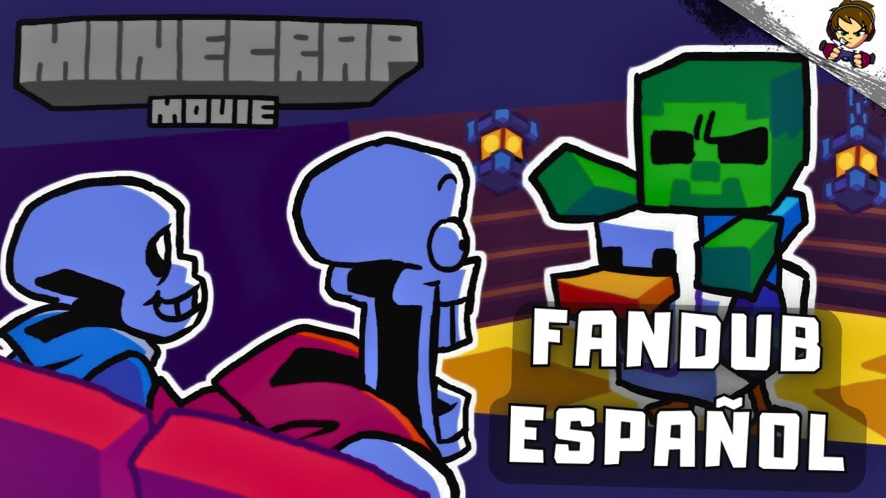 🔴PAPYRUS Y SANS VEN MINECRAFT LA PELICULA 🌀Fandub Español🌀[ Undertale x ...