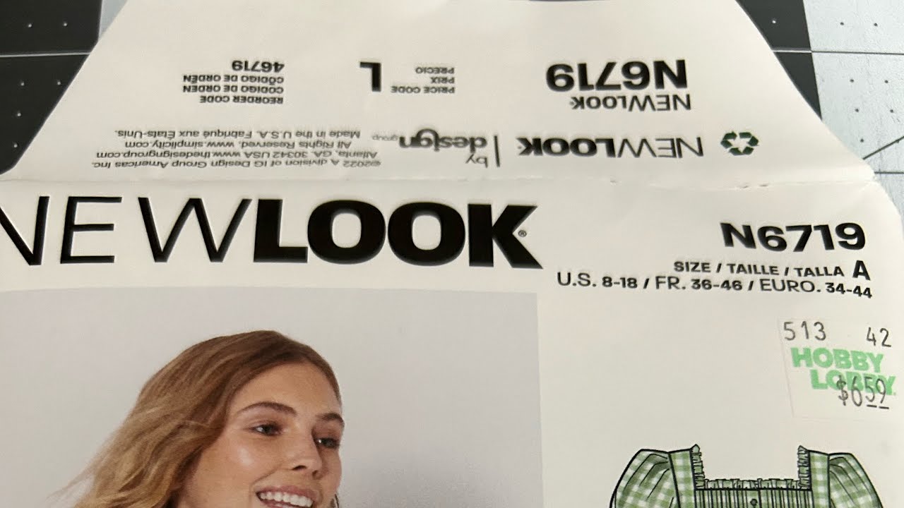 New Look N6719 Part 2 Tutorial, sew along - YouTube