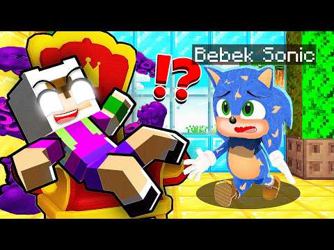 ENES KARANLIK KRAL OLDU VE BEBEK SONİCİ TROLLEDİ 😱 Minecraft