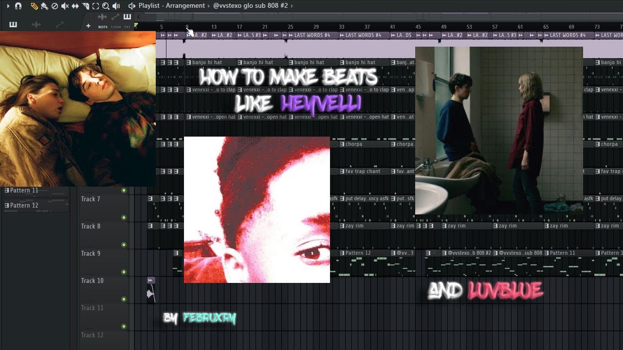 how to make a sampled velli / luvblue type beat - YouTube