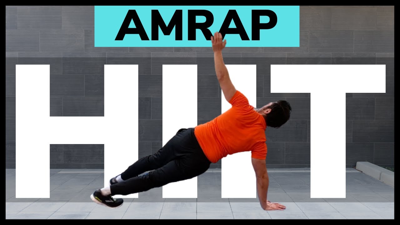 Bodyweight HIIT Workout // 25 Min HIIT AMRAP Circuit - YouTube
