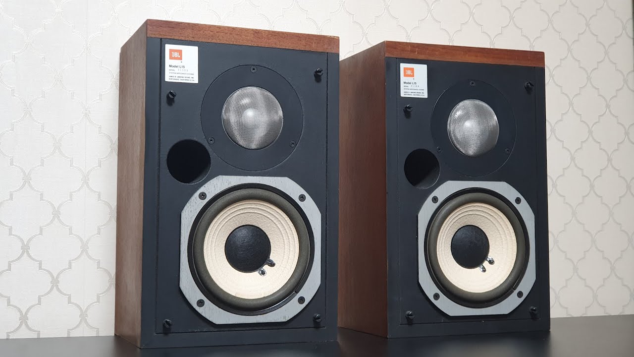 Near-perfect JBL L15 speker photo 완벽에 가까운 제이비엘 L15 상세사진 - YouTube