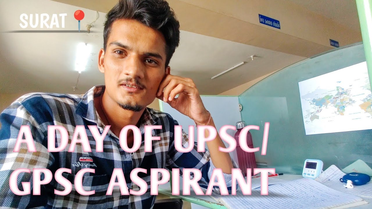 MY FIRST UPSC VLOG 😍 | A DAY OF UPSC GPSC ASPIRANT #upsc #vlog #ias ...