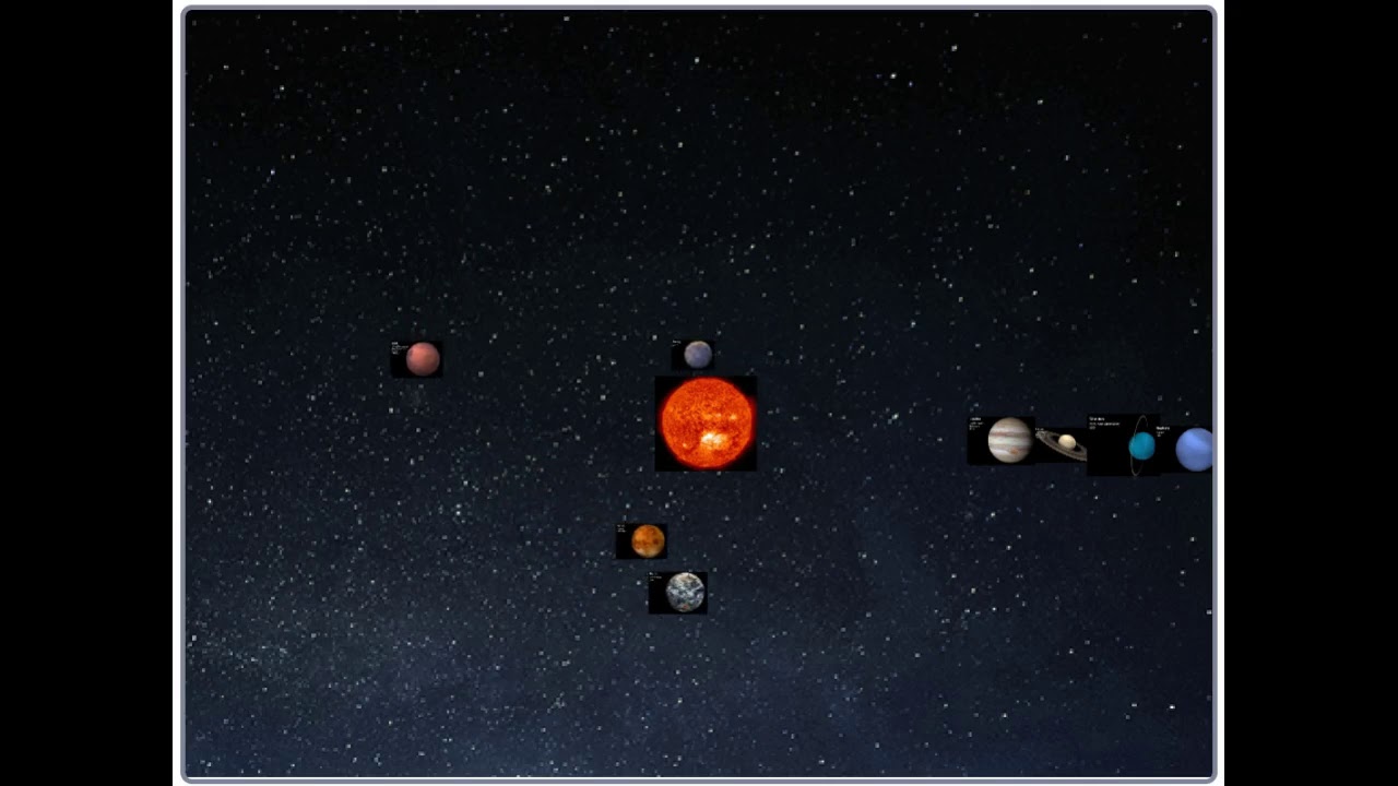 Planet orbits in Scratch - YouTube