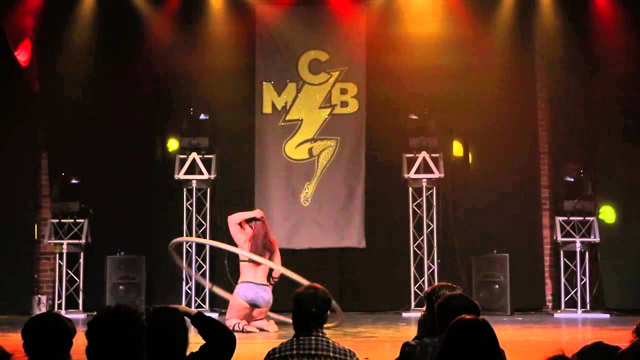 Kinetic Kristen, "Midnight Messages" Roue Cyr act, January 2015 - YouTube