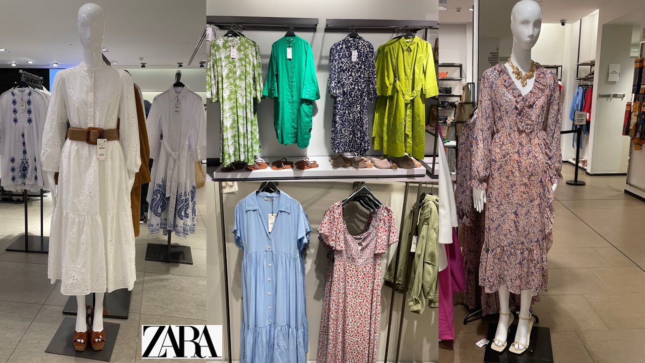 ZARA DRESSES NEW COLLECTION / APRIL 2022 - YouTube
