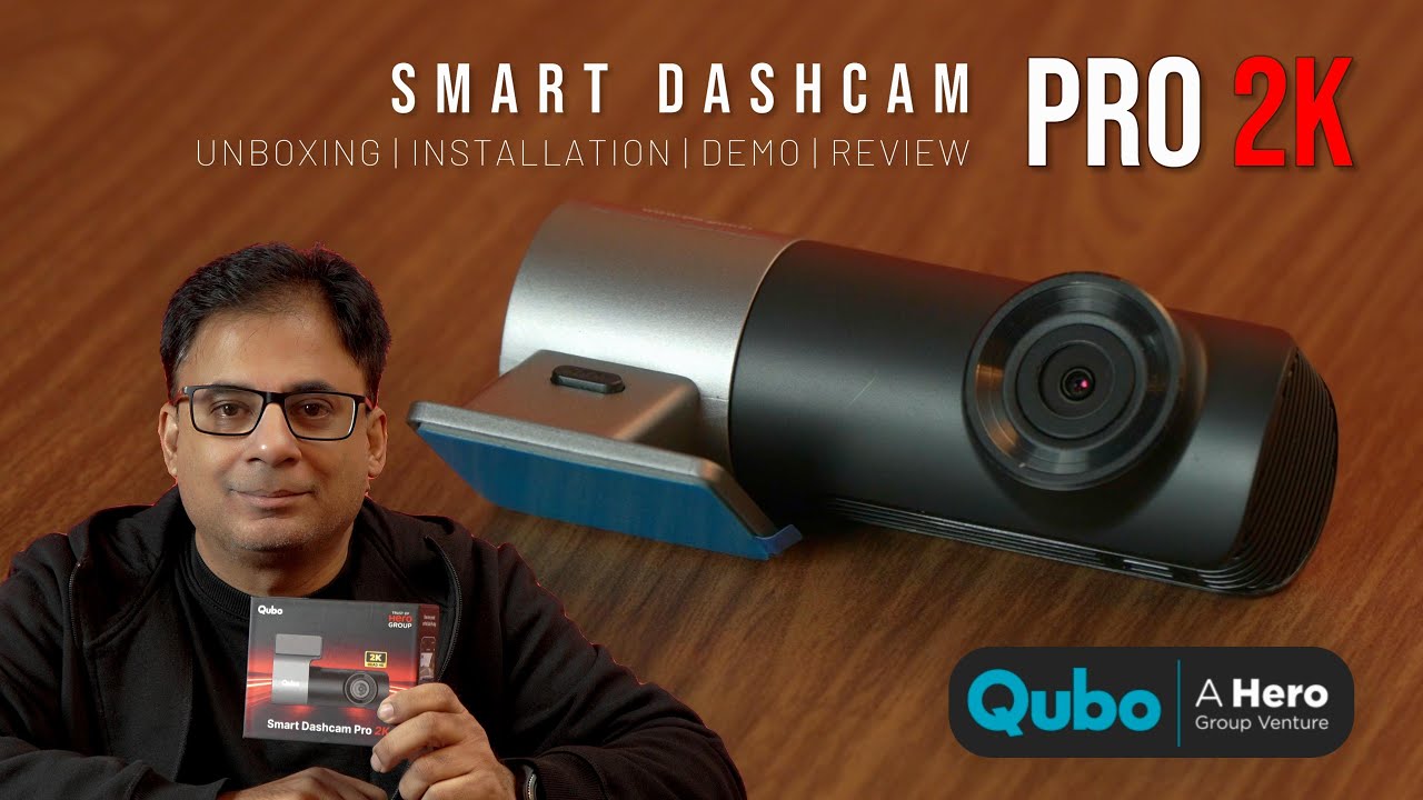 Qubo Smart Dashcam PRO 2K | Unboxing | Install | Demo | Review - YouTube