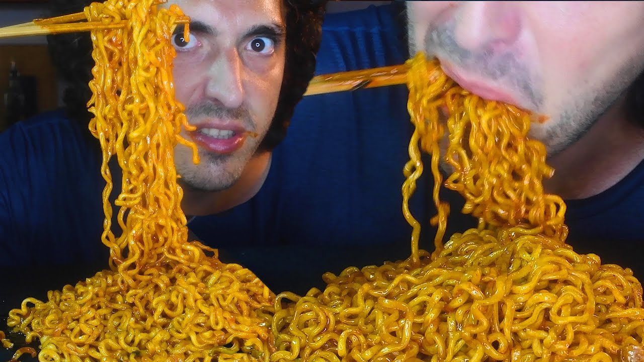 Mala Fire Noodle Challenge Samyang Fire Ramen Super Spicy Youtube