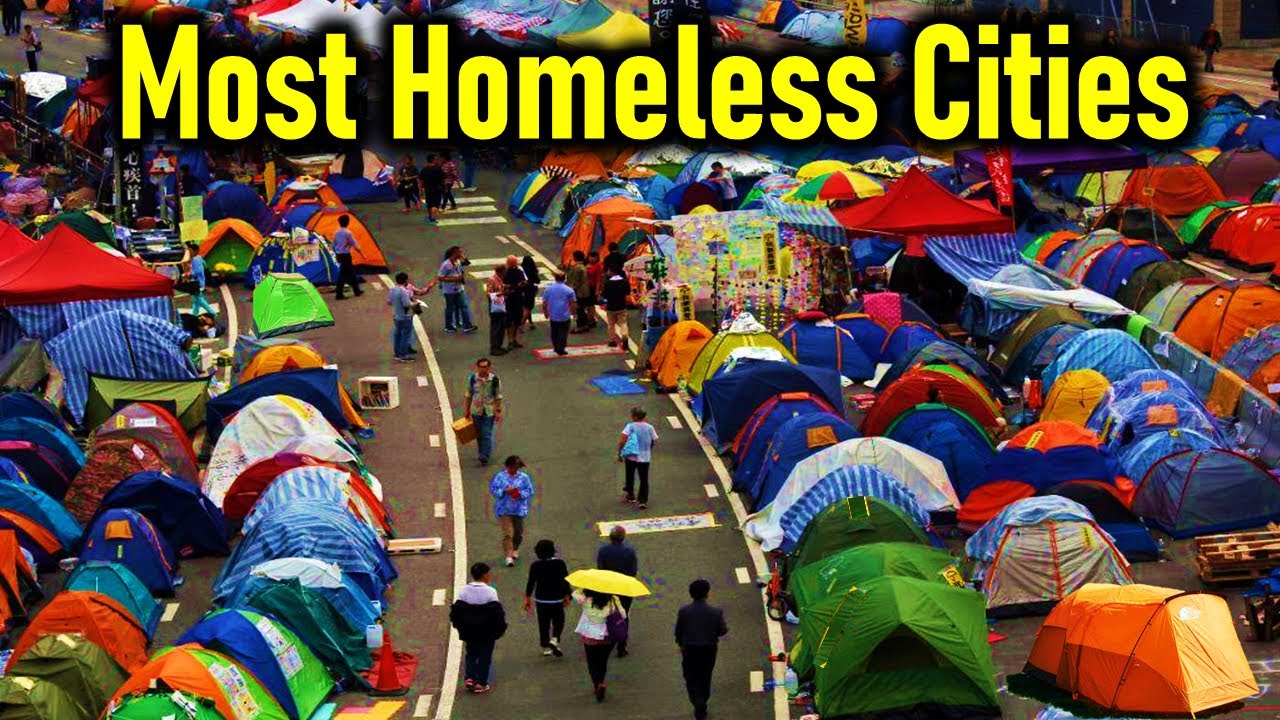 Top 10 Cities with Highest Homeless Crisis in US: City of Homelessness ...