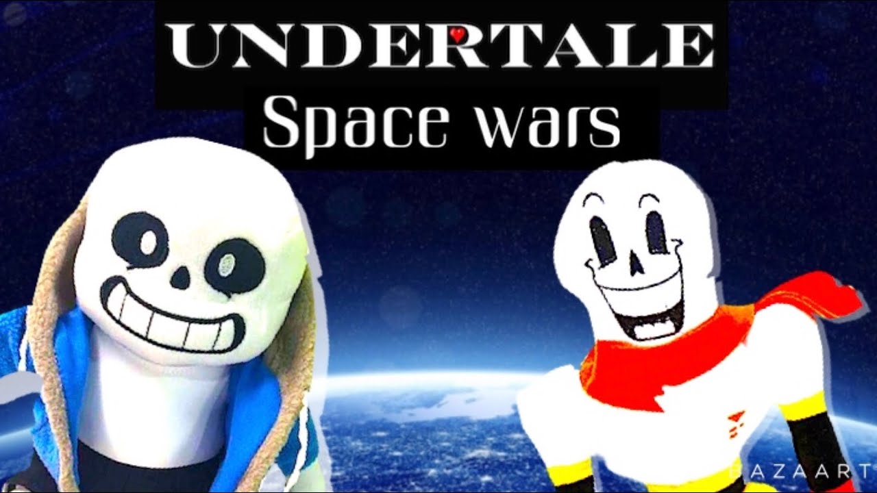 Undertale plush short: space wars - YouTube